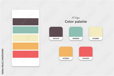 Color Chart Hex Codes