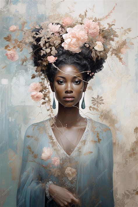 Premium Ai Image Fantasy Girl Illustration