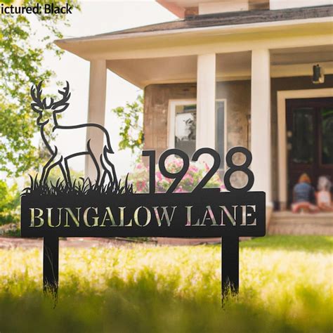 Deer Hunting Street Signs Etsy