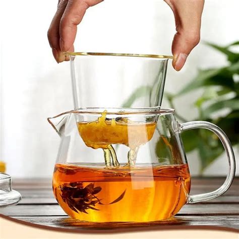 Glass Infuser 16 Ozteapot Queens Pantry Teas