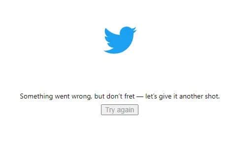 Why Does Twitter Say Something Went Wrong But Don T Fret