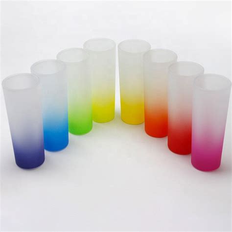 3oz Sublimation Frosted Shot Glasses Flossie Blanks