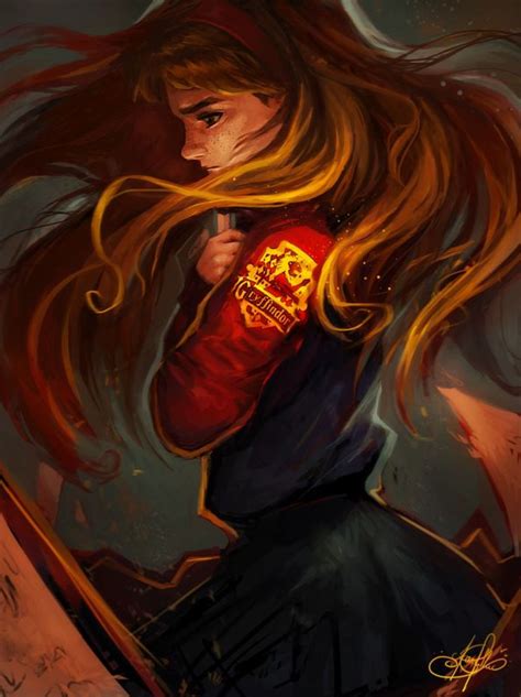 Harry Potter Loves Hermione Granger Fan Art