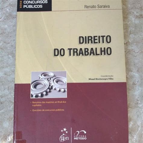 Livro Direito Do Trabalho 🥇 Posot Class
