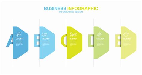 단계 옵션 웹 사이트 Ui 앱 비즈니스 프리젠 테이션에 대한 인포 그래픽 템플릿을 요소입니다 인포그래픽 템플릿 스톡 일러스트인 그래픽 번호 5 건축 칼럼 플로우 차트 0명에