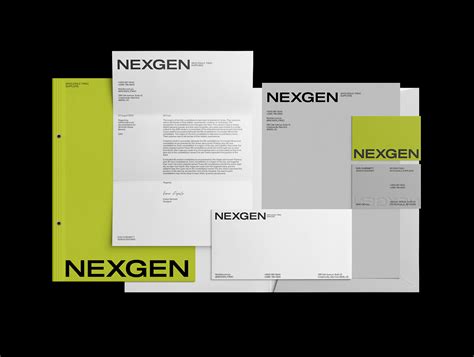 Nexgen Branding Brand Identity Guidelines Behance Behance