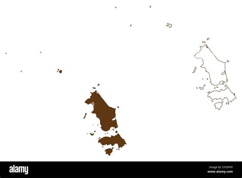 Flinders Council Commonwealth Of Australia Tasmania Lutruwita Map