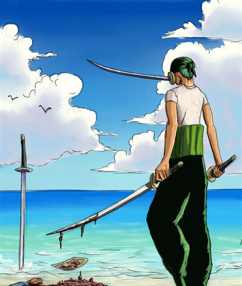 SAI Practice Pirate Hunter Zoro By IRCSS On DeviantArt