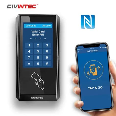 Tcp Ip Wiegand Embedded Mounted Id Card Reader Door Qr Code