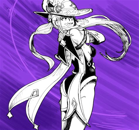 Mona Fanart Rgenshinimpact