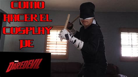 Como Hacer El Cosplay De Daredevil Temporada 3traje Casero Youtube
