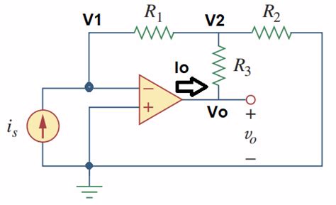 Circuit Analysis Applying KCL To Transresistance Amplifier Gives Incorrect Results