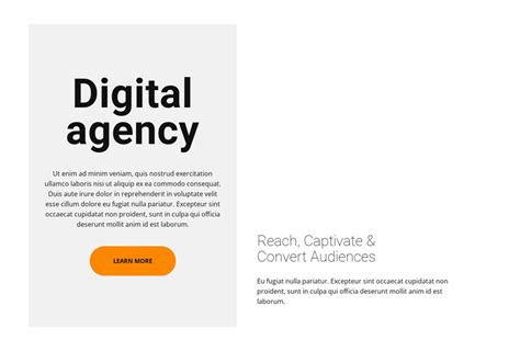 Two Columns With Text Html5 Template By Nicepage