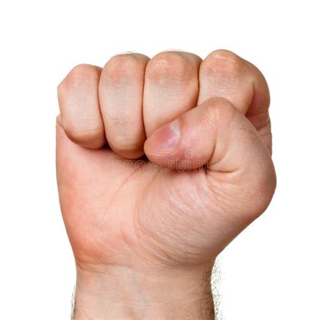 Punho Levantado Foto De Stock Imagem De Liberdade Volta