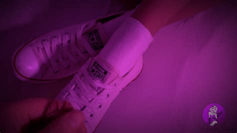 Leglovers Dream Cum On Her Sexy Converse Sneaker And Ankle Socks
