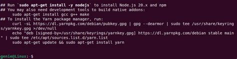How To Install Nodejs On Ubuntu Linux Genie