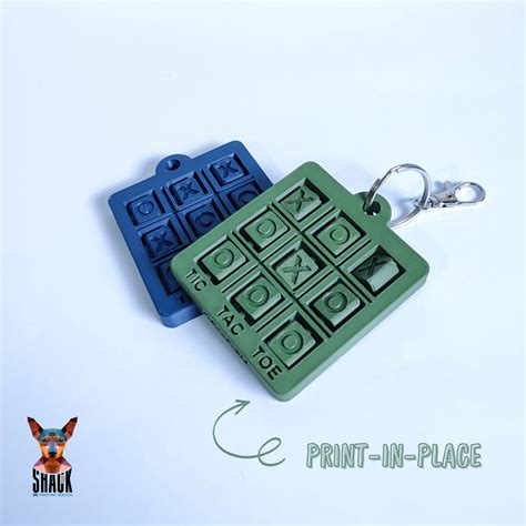 🚸 Tic Tac Toe Print In Place・free Stl File For 3d Printing・cults