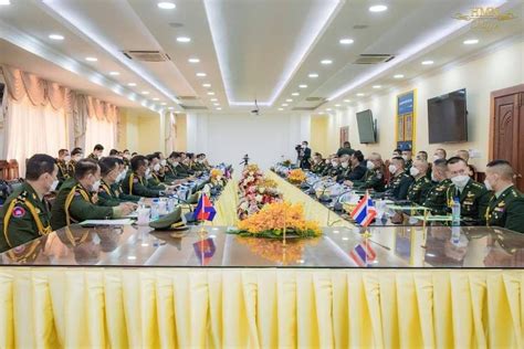កង ទ័ព ជើង គោក កម្ពុជា ថៃ ចុះ ហត្ថ លេខា រួមគ្នា លើ “លក្ខ ខណ្ឌ ស្តី ពី