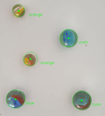 Python What Is The Best Way To Detect The Color Of Circles Detected Using Cv HoughCircles