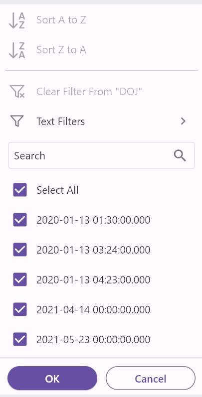 Support For Customizing The DateTime Display Format In The CheckBox