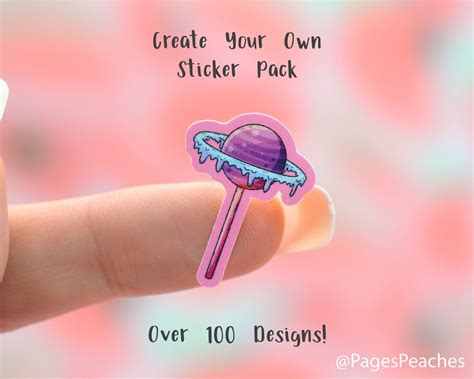 Mini Stickers Small Waterproof Waterbottle Stickers Little Tiny