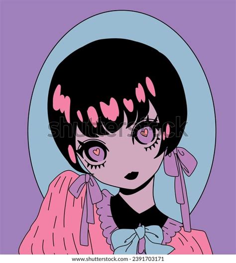 Evil Anime Girl Drawing The Dark Fantasy Epic Übel Blatt” Anime
