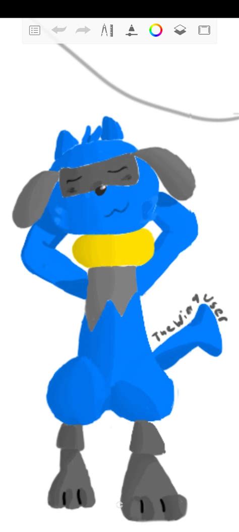 Riolu But Hes Chill By Thewin9user On Deviantart