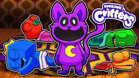 Smiling Critters ¡catnap Contra Los Rainbow Friends Minecraft
