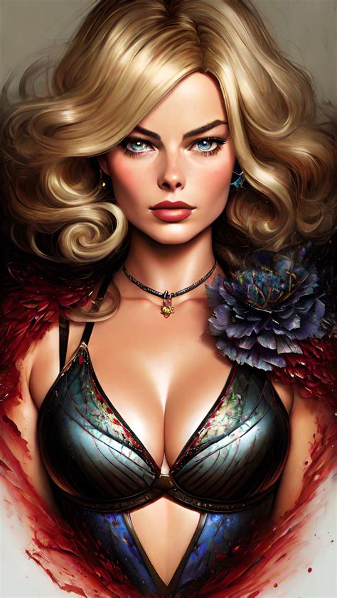 Margot Robbie By Llretr0ll On Deviantart