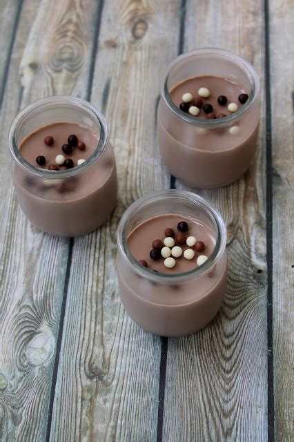 Panna Cotta Au Chocolat Au Lait