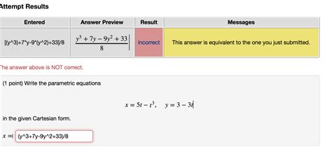 Parametric To Rectangular Form Calculator