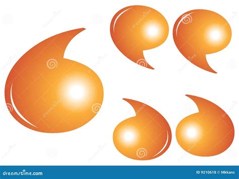 Quotation Mark Royalty Free Illustration 9210618