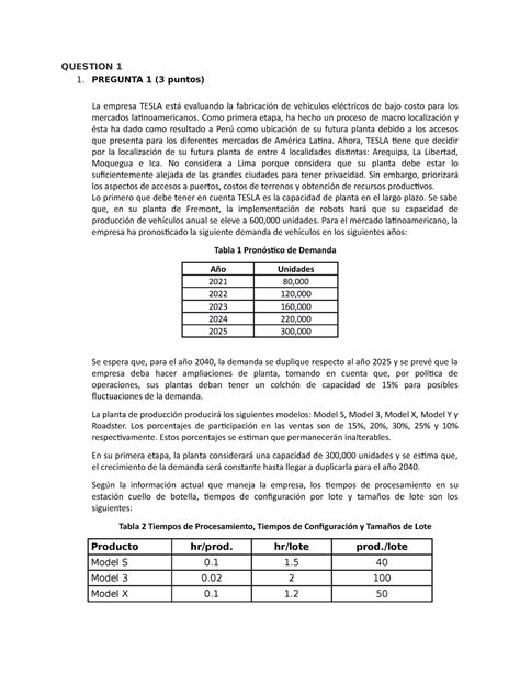 Pcp Planeamiento Y Control Estratégico De Operaciones Practica