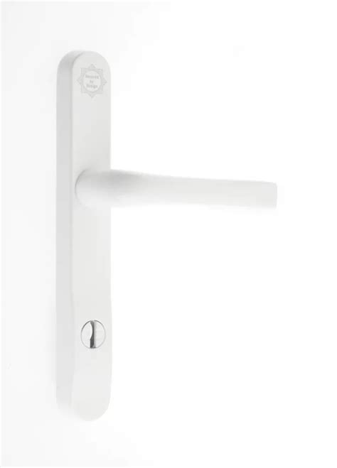 Mila Prosecure Enhanced Security Type A Door Handle Pair White Screwfix