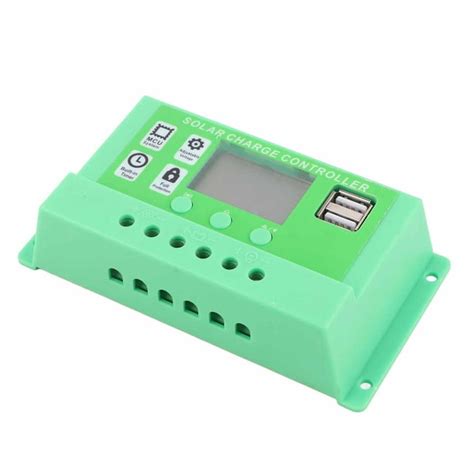 Controlador De Carga Solar De 12 V 24 V 10 A A 30 A Varias Funciones