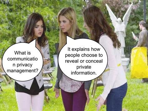 Communication Privacy Management Theoryday Ppt