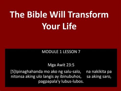 Module 1 Lesson 7 Ppt