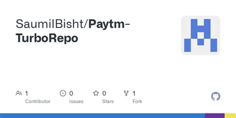 Github Saumilbishtpaytm Turborepo