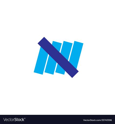Counting Bar Geometric Design Royalty Free Vector Image