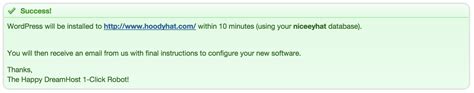 installing wordpress on dreamhost s shared hosting wplauncher