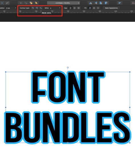 How To Outline Text In Affinity Designer Design Bundles