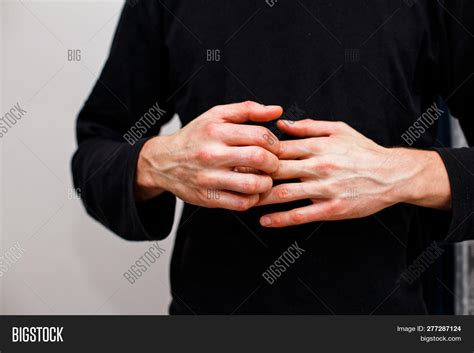 Man Scratch Oneself Image And Photo Free Trial Bigstock