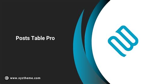 Posts Table Pro 2 4 1 Download For Wordpress [barn2 Media]