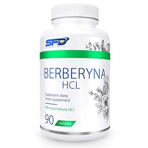 Berberyna HCL 90 tabletek SFD NUTRITION 38 zł Opinie Sklep SFD