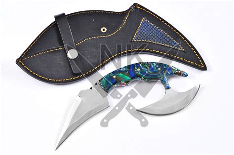 Tactical Handcrafted Dual Edge Karambit Knife For Hunting And Camping