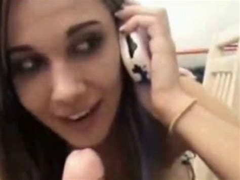 Babe Having Sex While On Phone YourLust Com