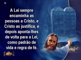 Tema 09 A Lei E O Grande Conflito PPT