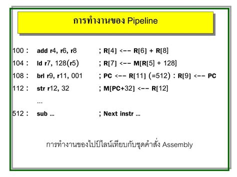 PPT บทท 12 Pipeline Scalar Vector Processor PowerPoint Presentation ID 7000959