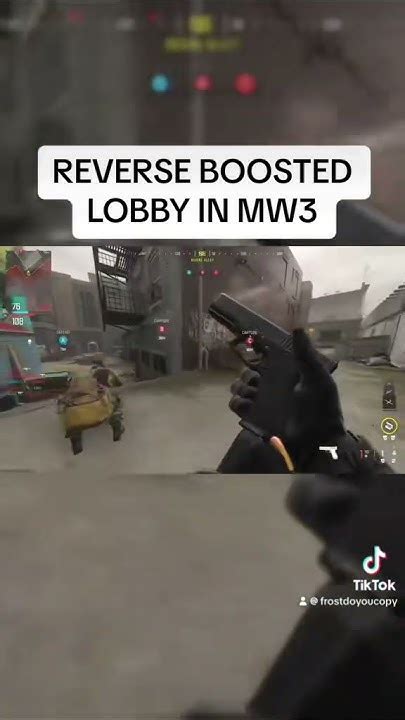 *Reverse Boosted Lobbies* in mw3🤣 #cod #callofduty #gaming - YouTube