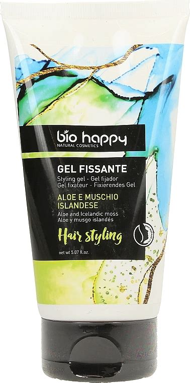 Bio Happy Hair Styling Gel Гел за коса с алое вера и ирландски мъх